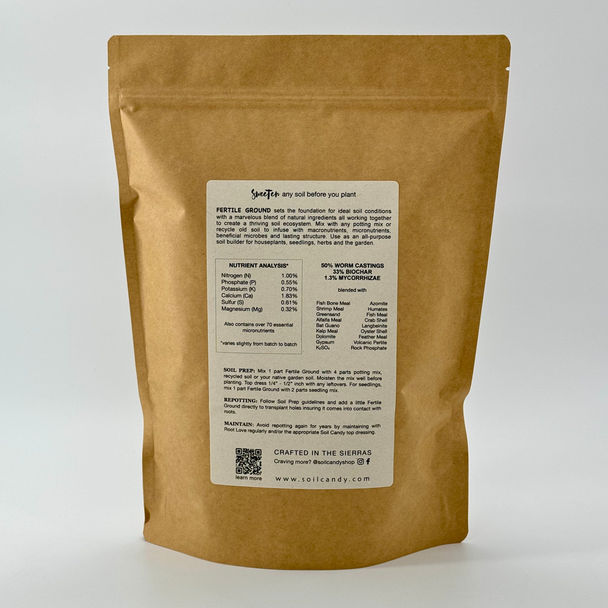 Fertile Ground - the ultimate soil builder for potting mixes and native ...