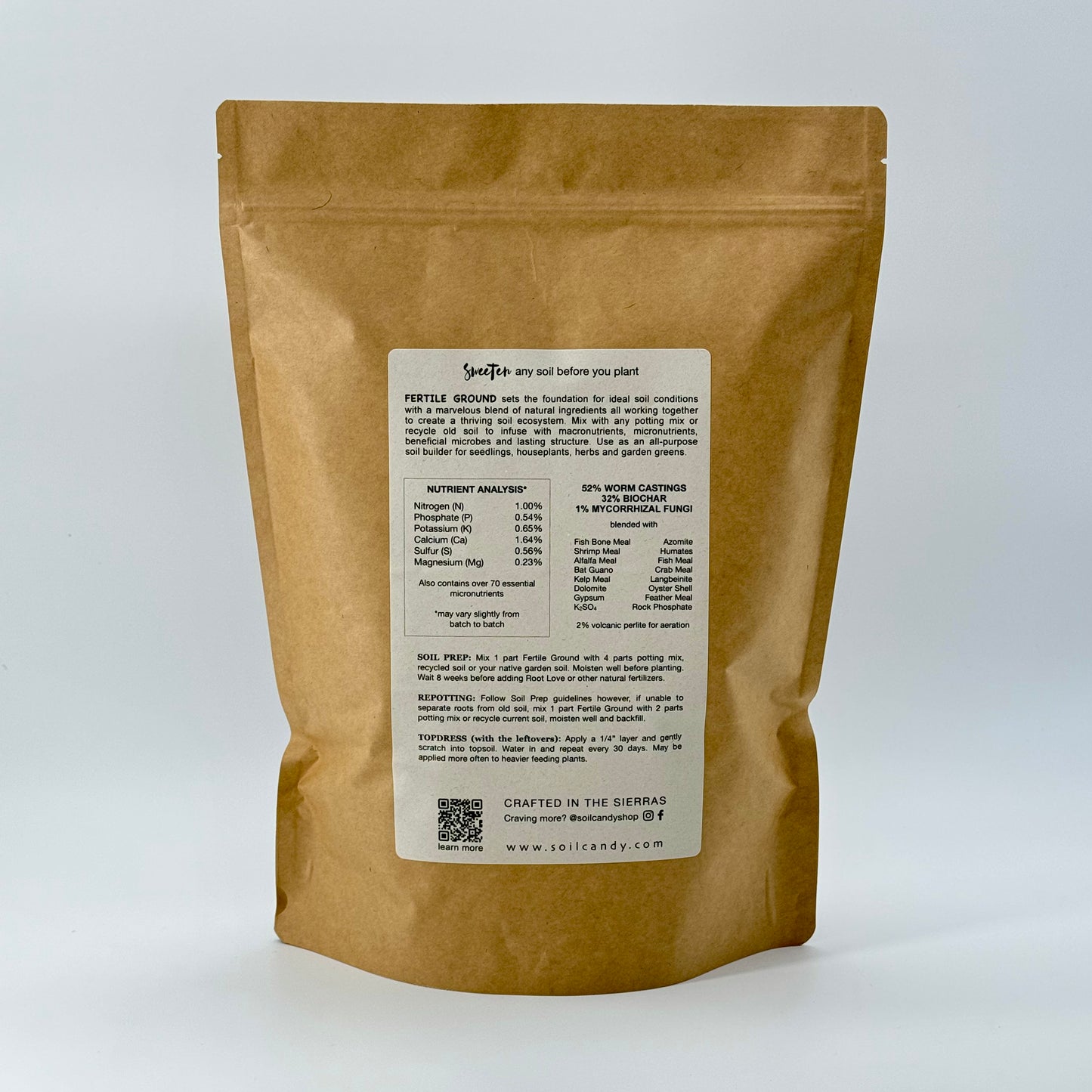 Fertile Ground - the ultimate soil builder for potting mixes and native ...